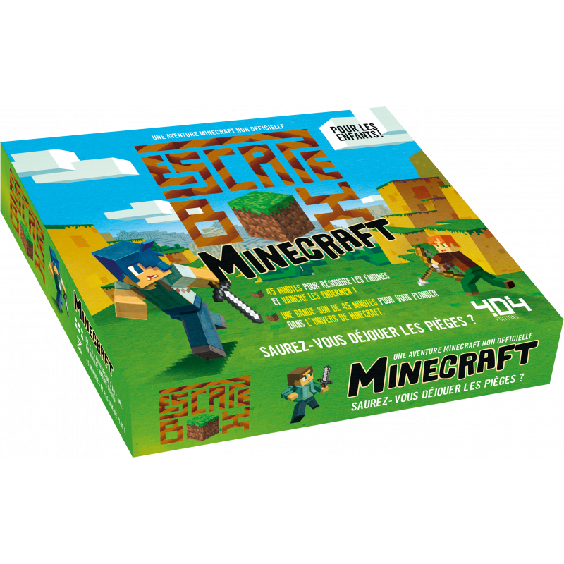 Escape Box Minecraft - Escape Games - Mon Ludicaire